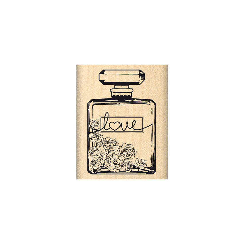 Sello de madera FRASCO DE PERFUME, de Marca Florilèges Design. – Scrap ...